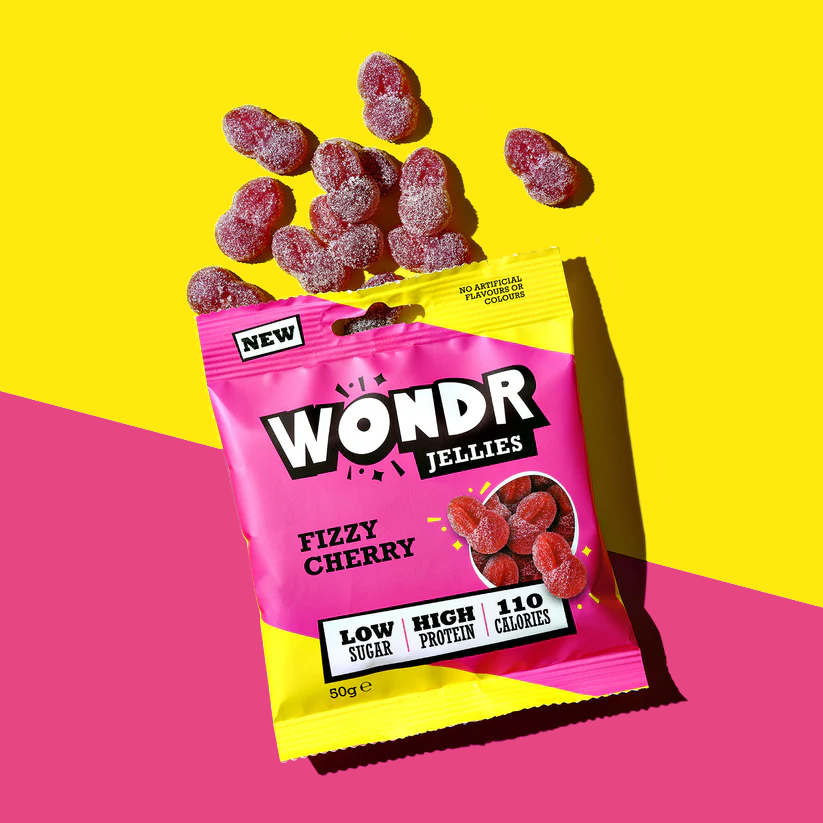 Fizzy Cherry Jellies - Tangy, Sweet & Great Macros | WONDR